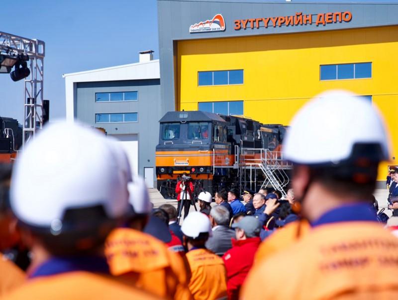 “Тавантолгой Гашуунсухайт чиглэлийн төмөр замын цогцолбор төсөл” ийн нээлт боллоо